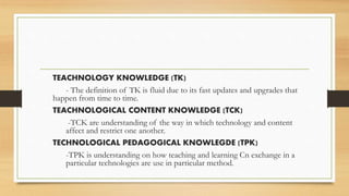 Technology in teaching and learning | PPTX