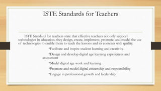 Technology in teaching and learning | PPTX