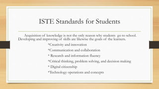 Technology in teaching and learning | PPTX