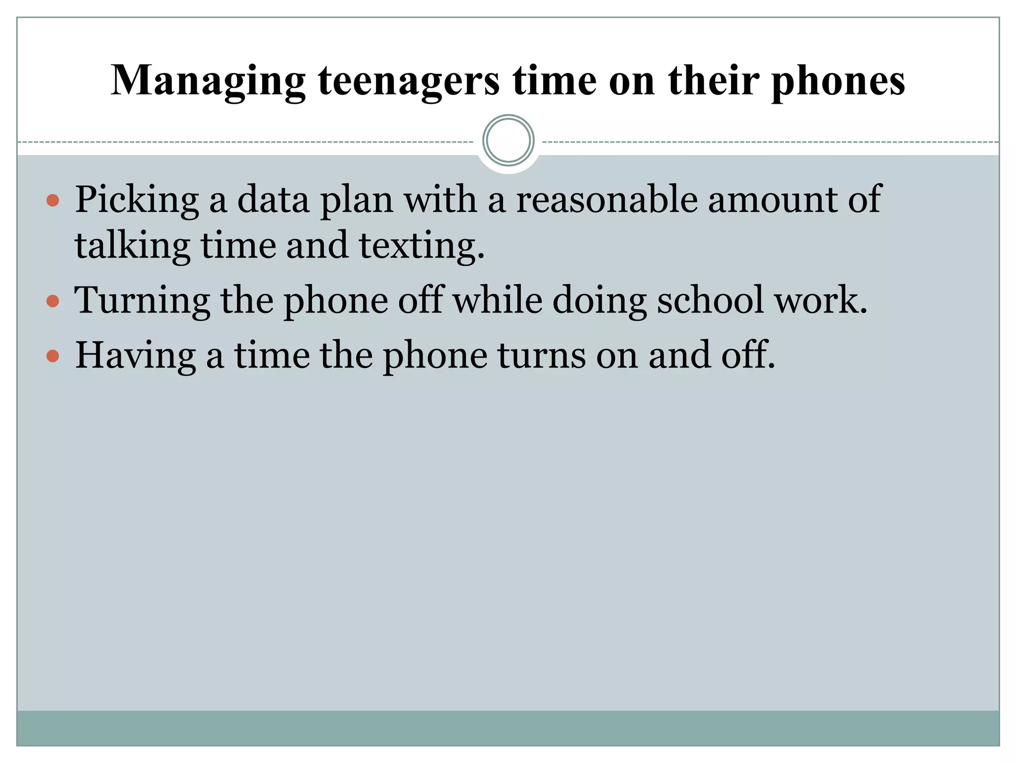 Technology in teenagers powerpoint | PPTX