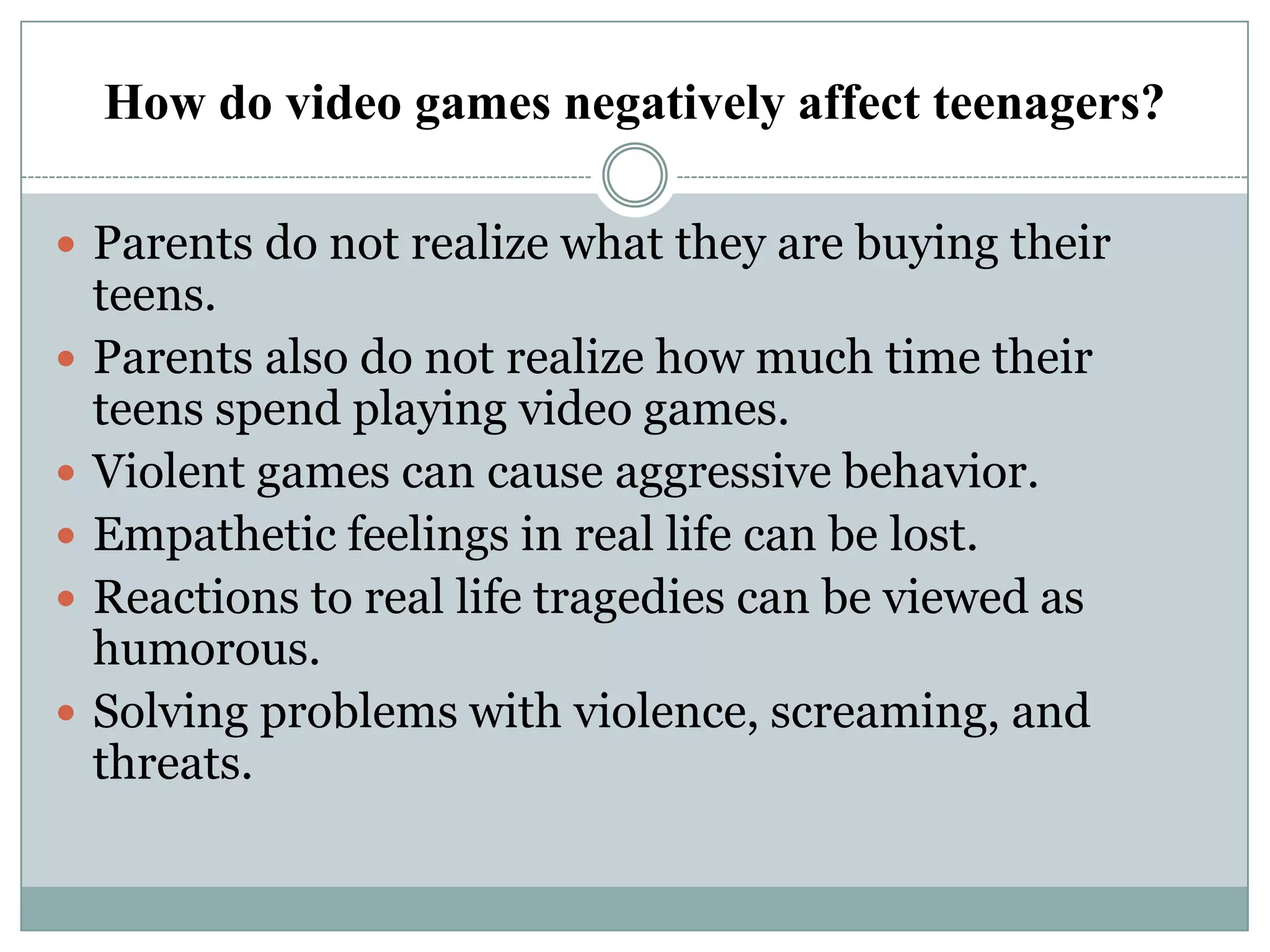 Technology in teenagers powerpoint | PPTX