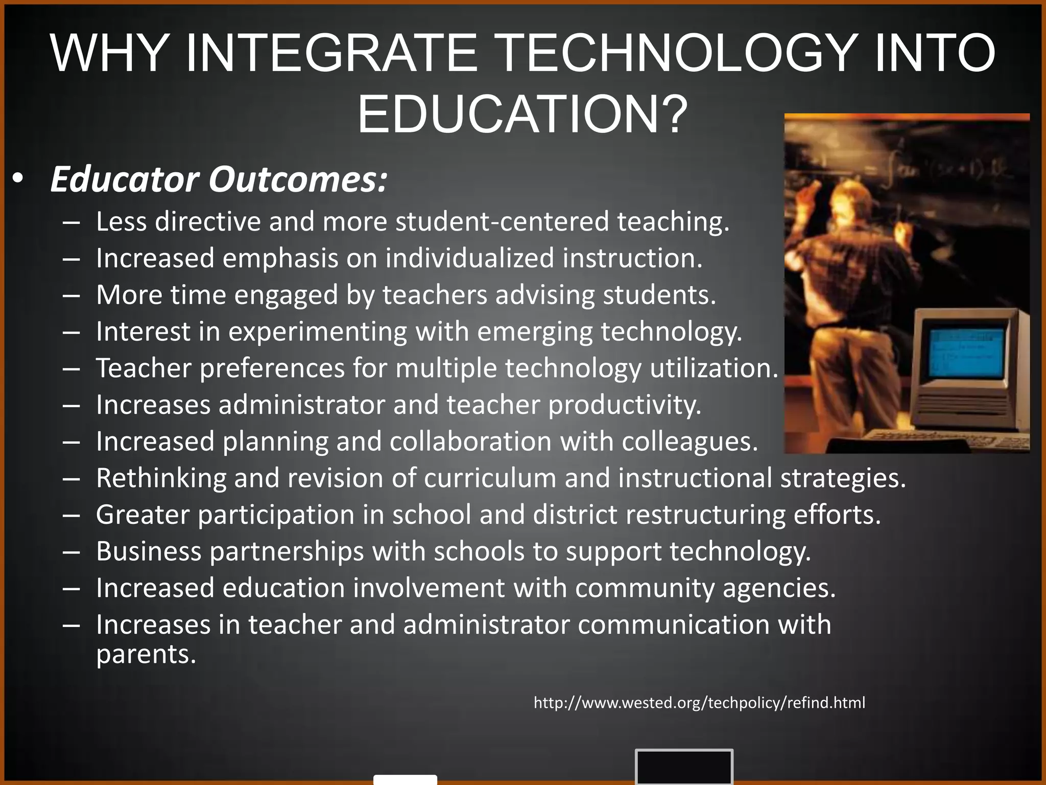 Technology Integration EDTECH 541 | PPT