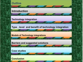 Scope of Integration Technology Enabled Learning In Academic Programme ...