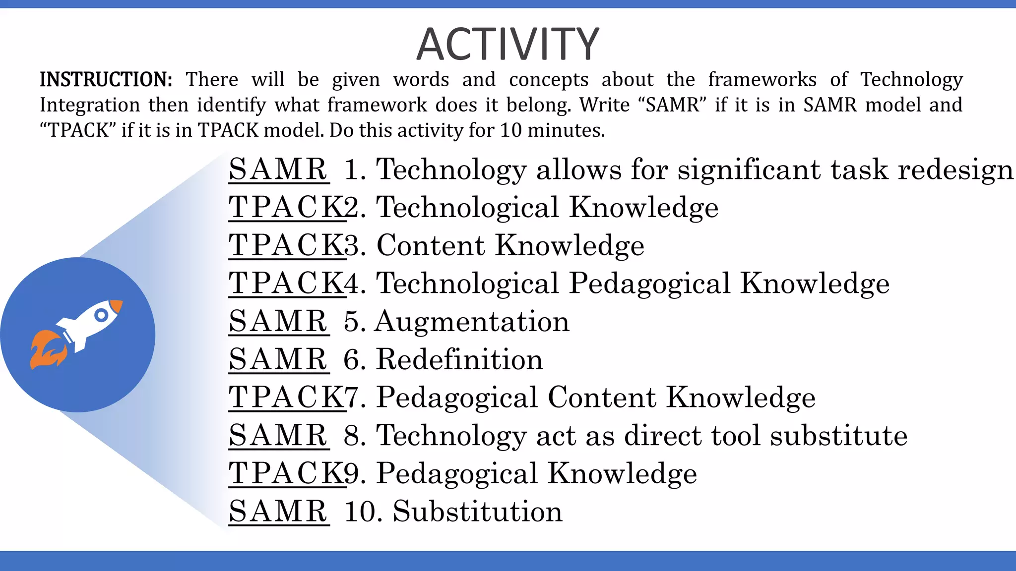 Technology integration in instructional Process | PPTX | Online Education | Education