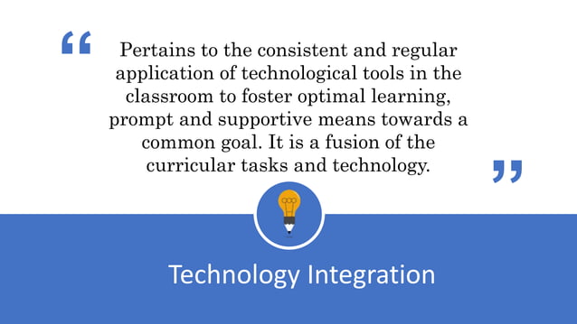 Technology integration in instructional Process | PPT
