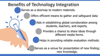 Technology integration in instructional Process | PPTX | Online ...