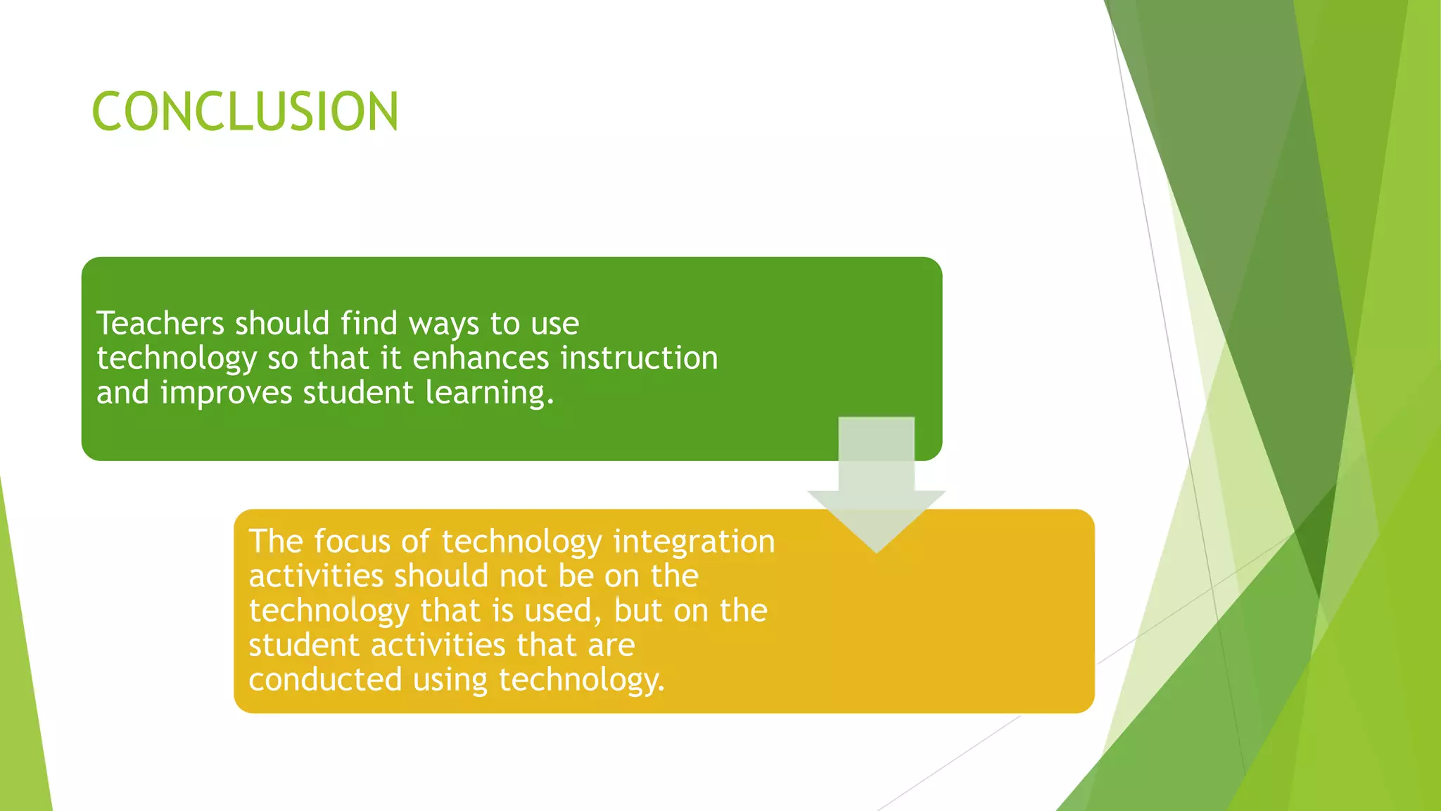 Technology integration in teaching and learning | PPTX