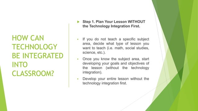 Technology integration in teaching and learning | PPTX