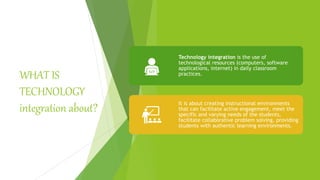Technology integration in teaching and learning | PPTX