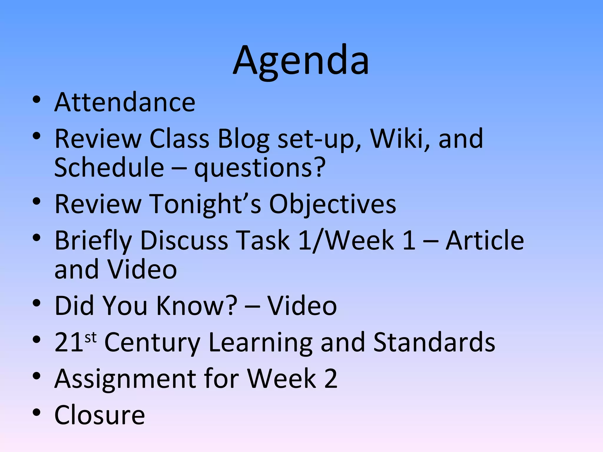 Technology Integration In The Classroom1 Week 2 | PPT