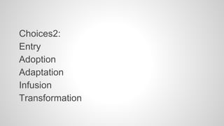 Technology integration matrix presentation | PPT