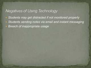Technology in the classroom | PPT
