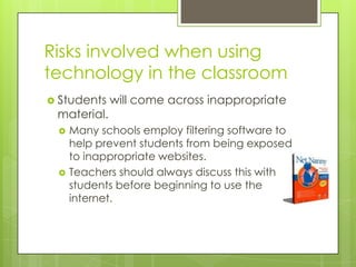 Technology in the classroom | PPTX | Education