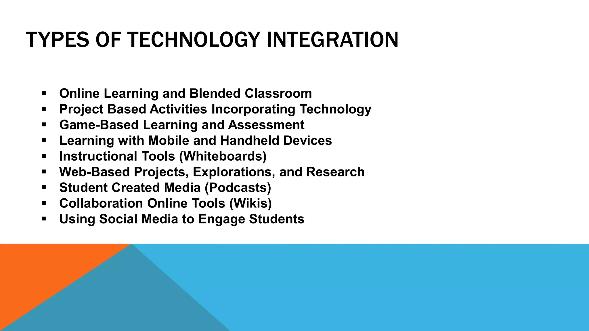 Technology in the Classroom | PPTX