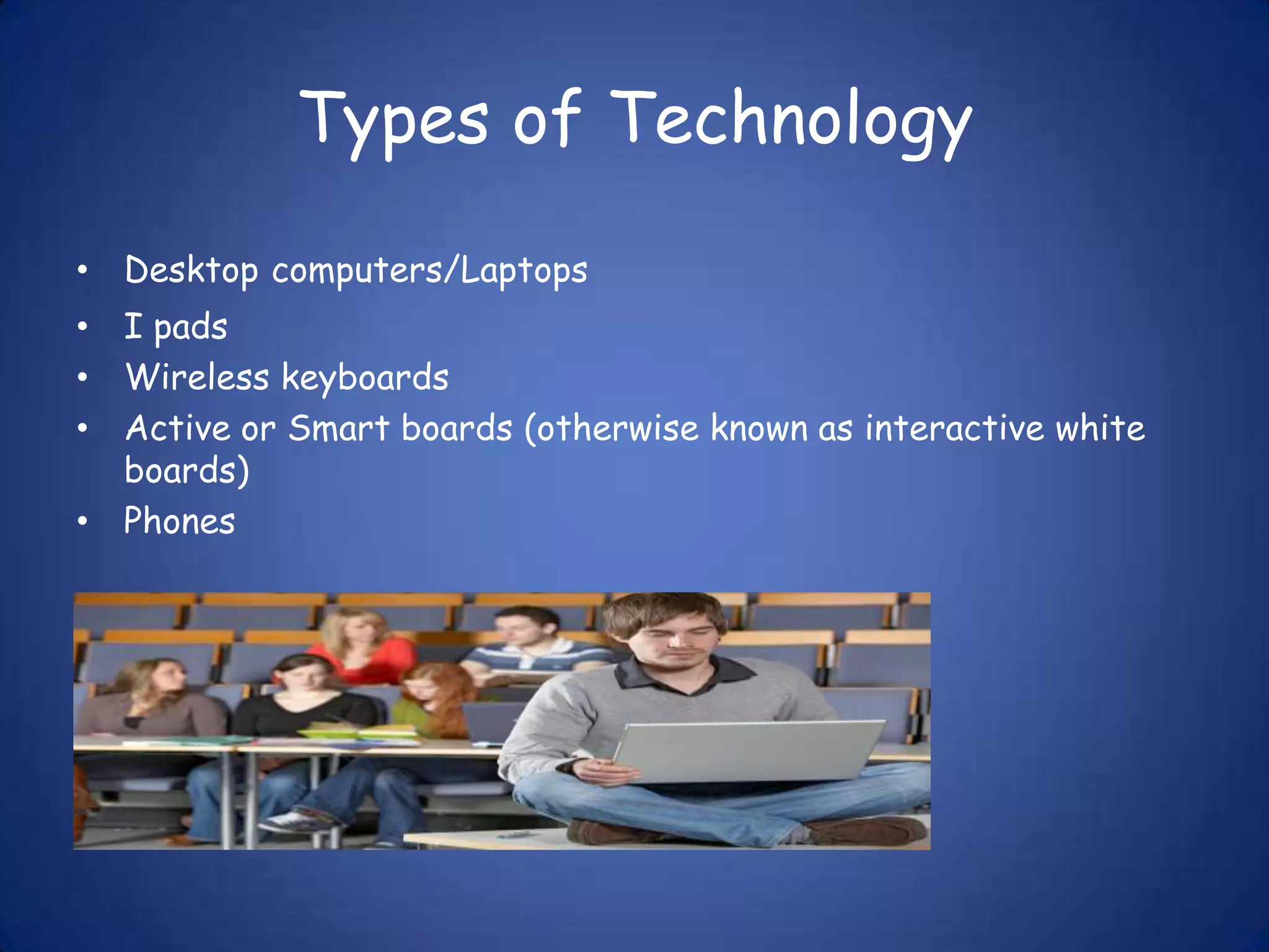 Technology in the classroom powerpoint | PPTX