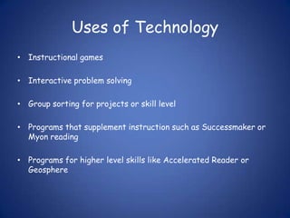 Technology in the classroom powerpoint | PPTX