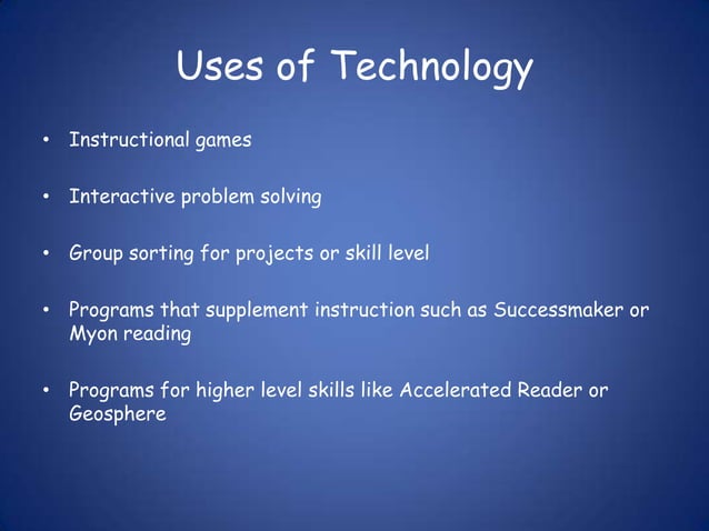 Technology in the classroom powerpoint | PPTX | Education