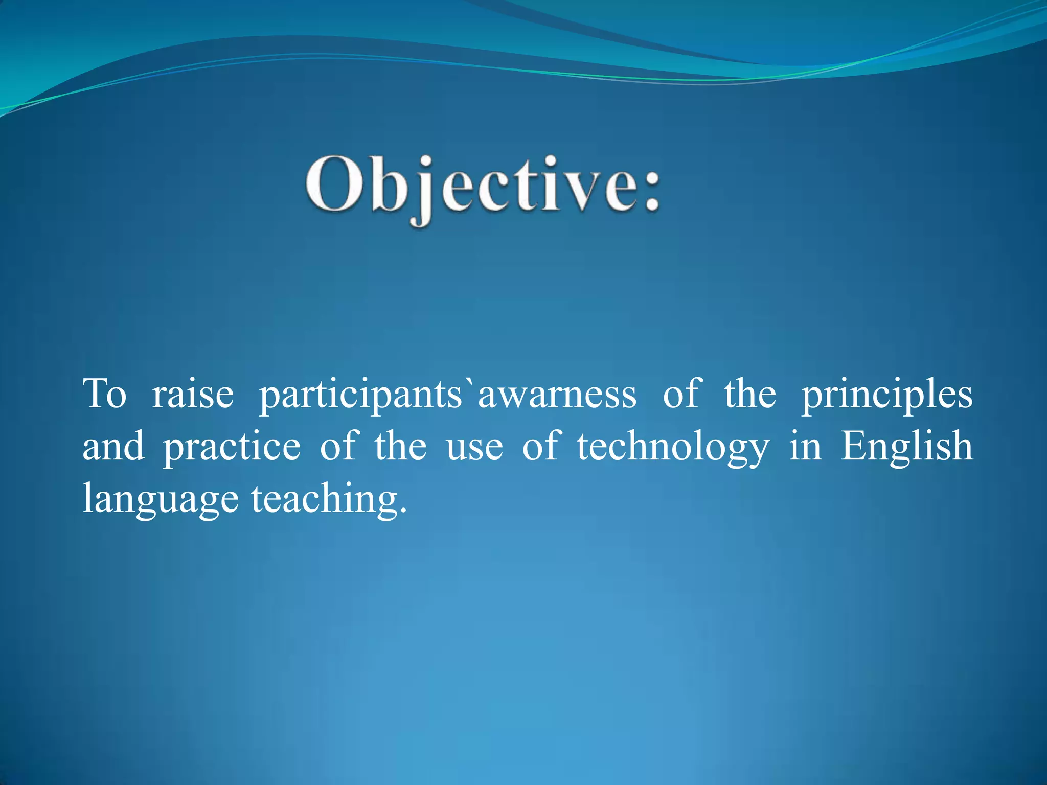 Technology in the elt class by francisco aguirre | PPTX