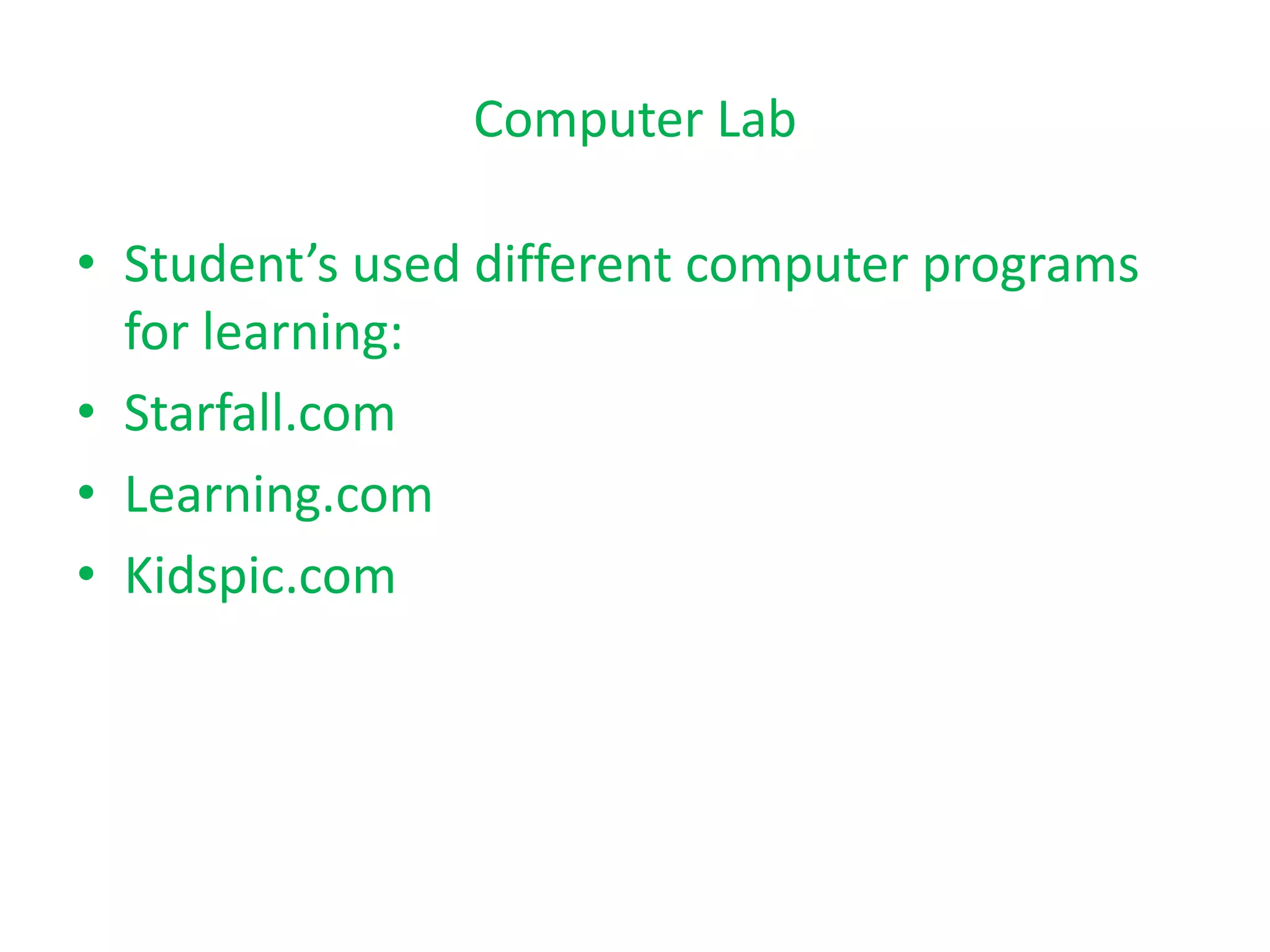 Technology In The First Grade Classroom | PPTX