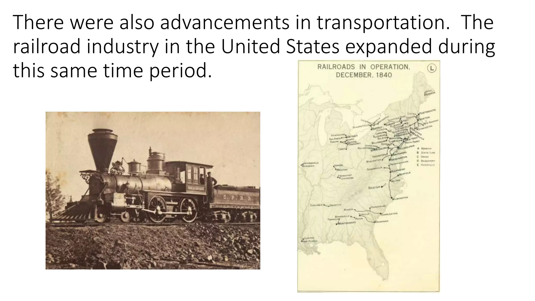 Technology in the new nation | PPTX | Needlework | Arts and Crafts