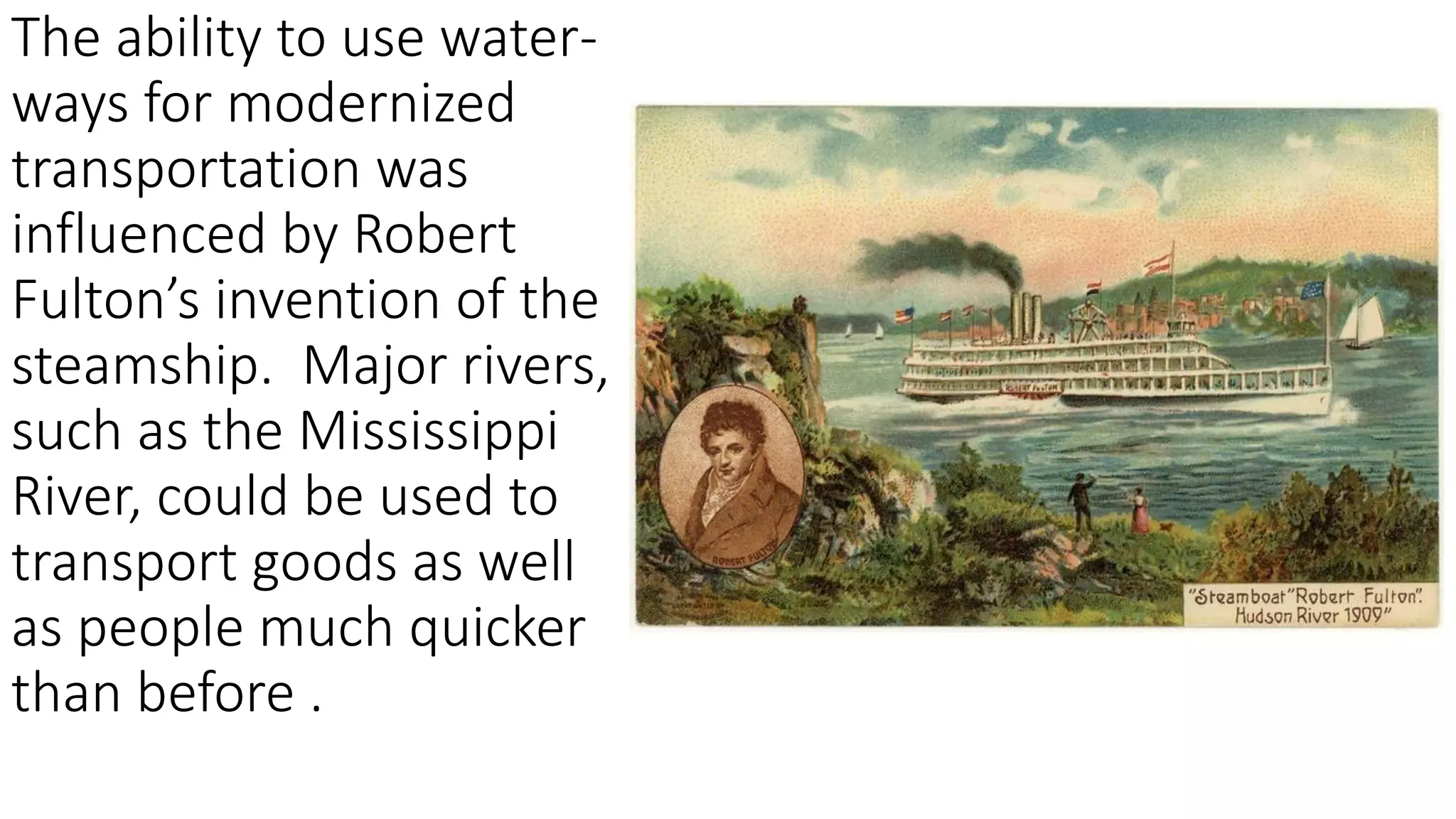 Technology in the new nation | PPTX | Needlework | Arts and Crafts