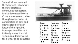 Technology in the new nation | PPTX