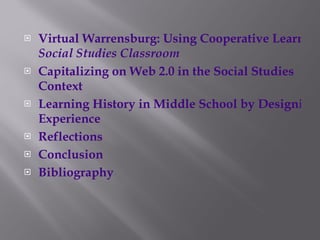 Technology in the social studies curriculum | PPT