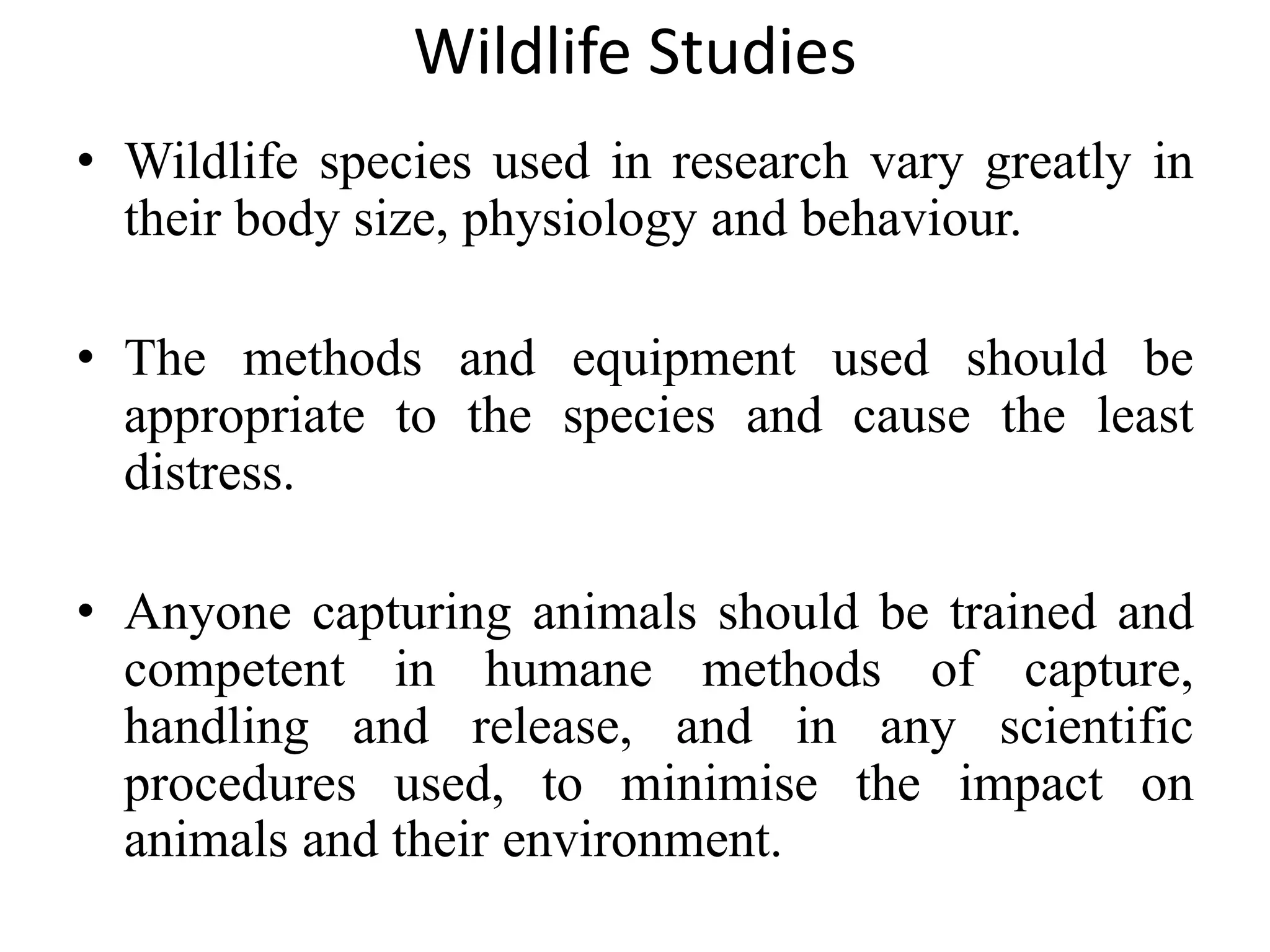 Technology in wildlife research | PPTX