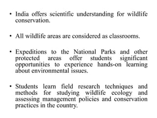 Technology in wildlife research | PPTX