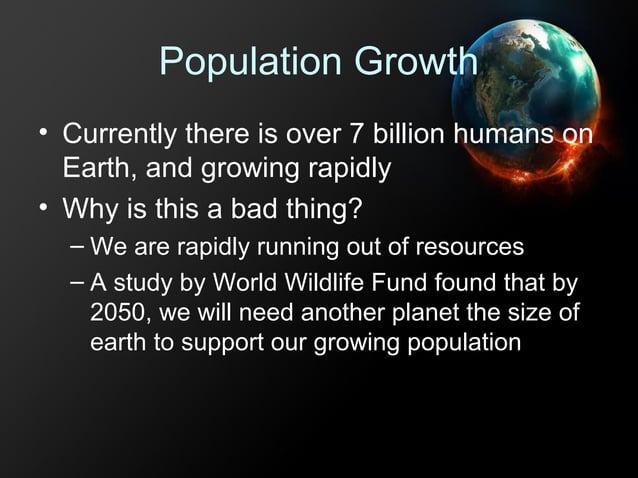 Technology is destroying our planet | PPT