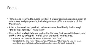 Learning Technology Leadership from Steve Jobs | PPT