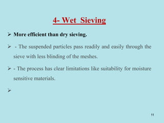 Pharmaceutical technology Lec_4 (2).size sep | PDF | Physics | Science