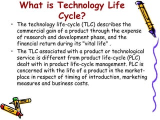 Technology life cycle | PPT