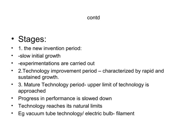 Technology life cycle | PPT | Technology & Computing