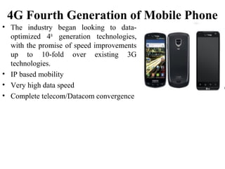 Technology Life Cycle With Mobile Generation Example | PPT
