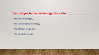 Technology Life Cycle and Technology Management | PPTX