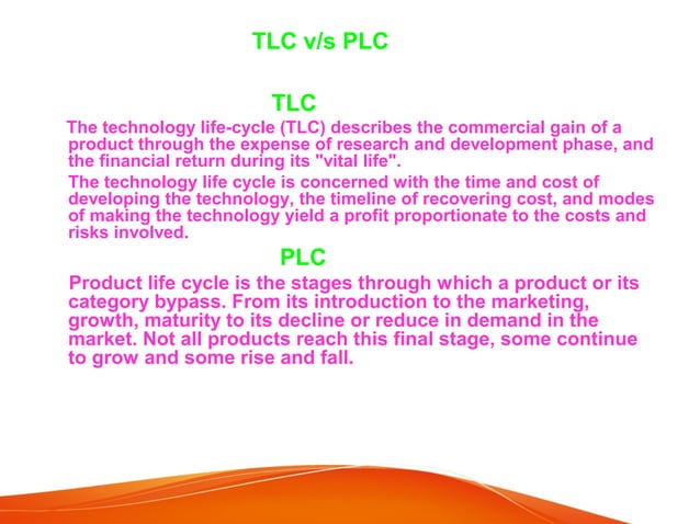 Technology life cycle | PPT