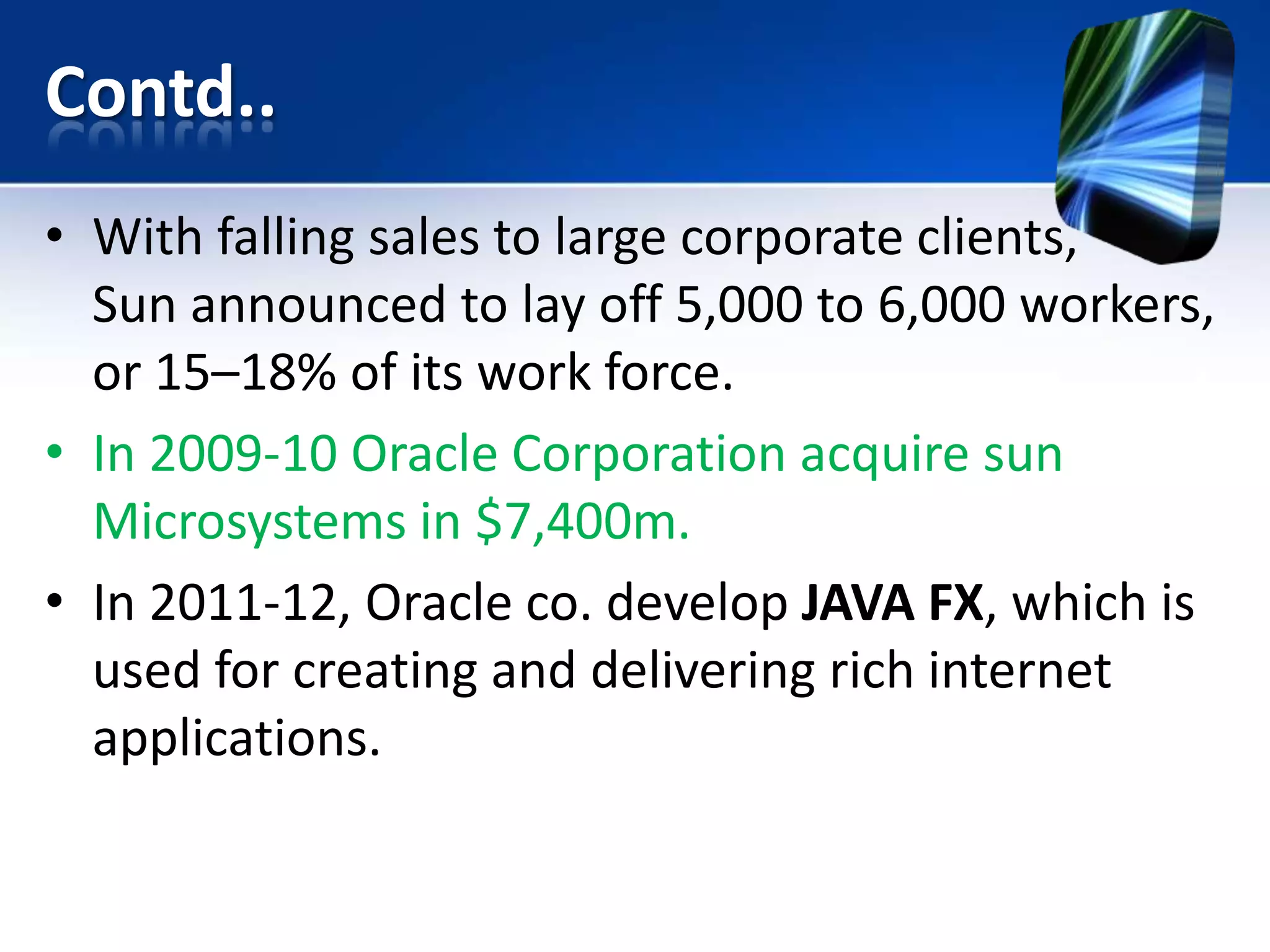 Technology life cycle of java | PPTX | Programming Languages | Computing