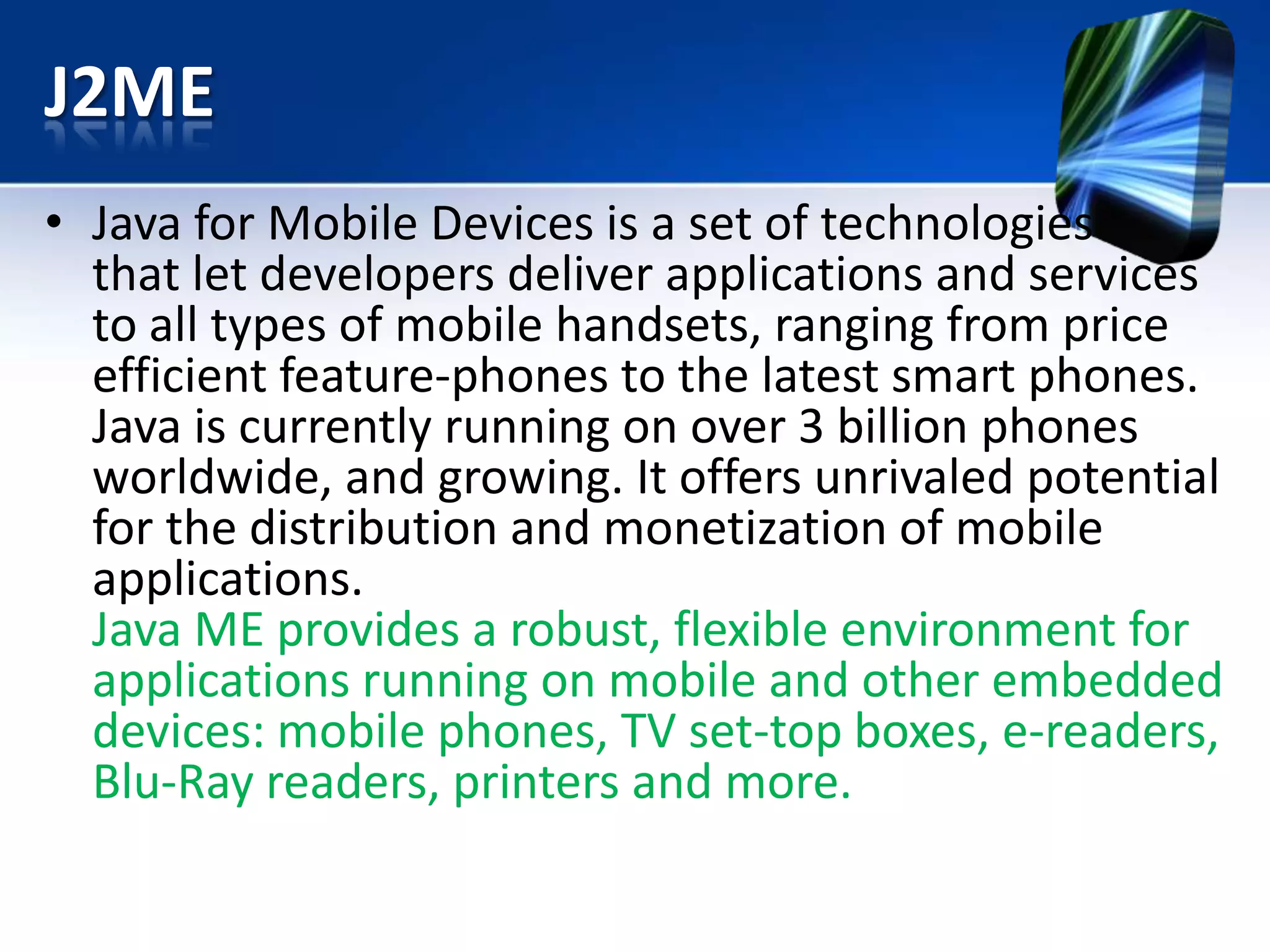 Technology life cycle of java | PPTX | Programming Languages | Computing