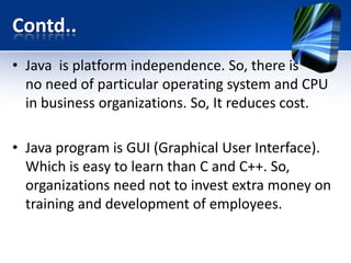 Technology life cycle of java | PPTX | Programming Languages | Computing
