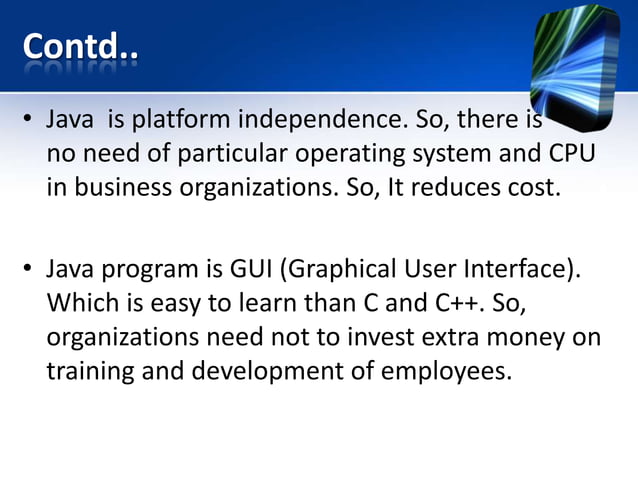 Technology life cycle of java | PPT