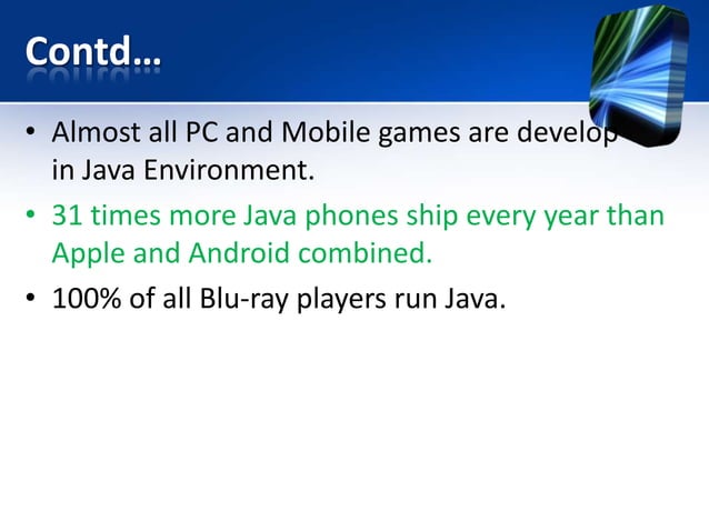 Technology life cycle of java | PPT