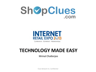Technology Made Easy By Mrinal Chatterjee | PDF | Business | Business and Finance