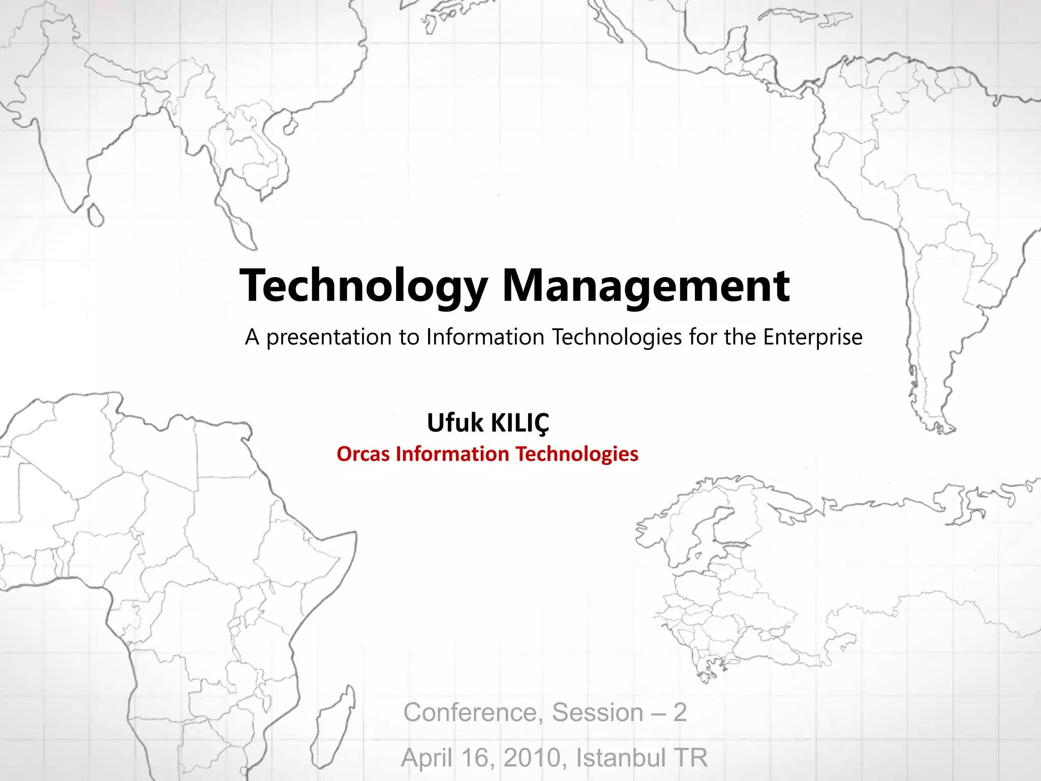 Technology management | PPTX