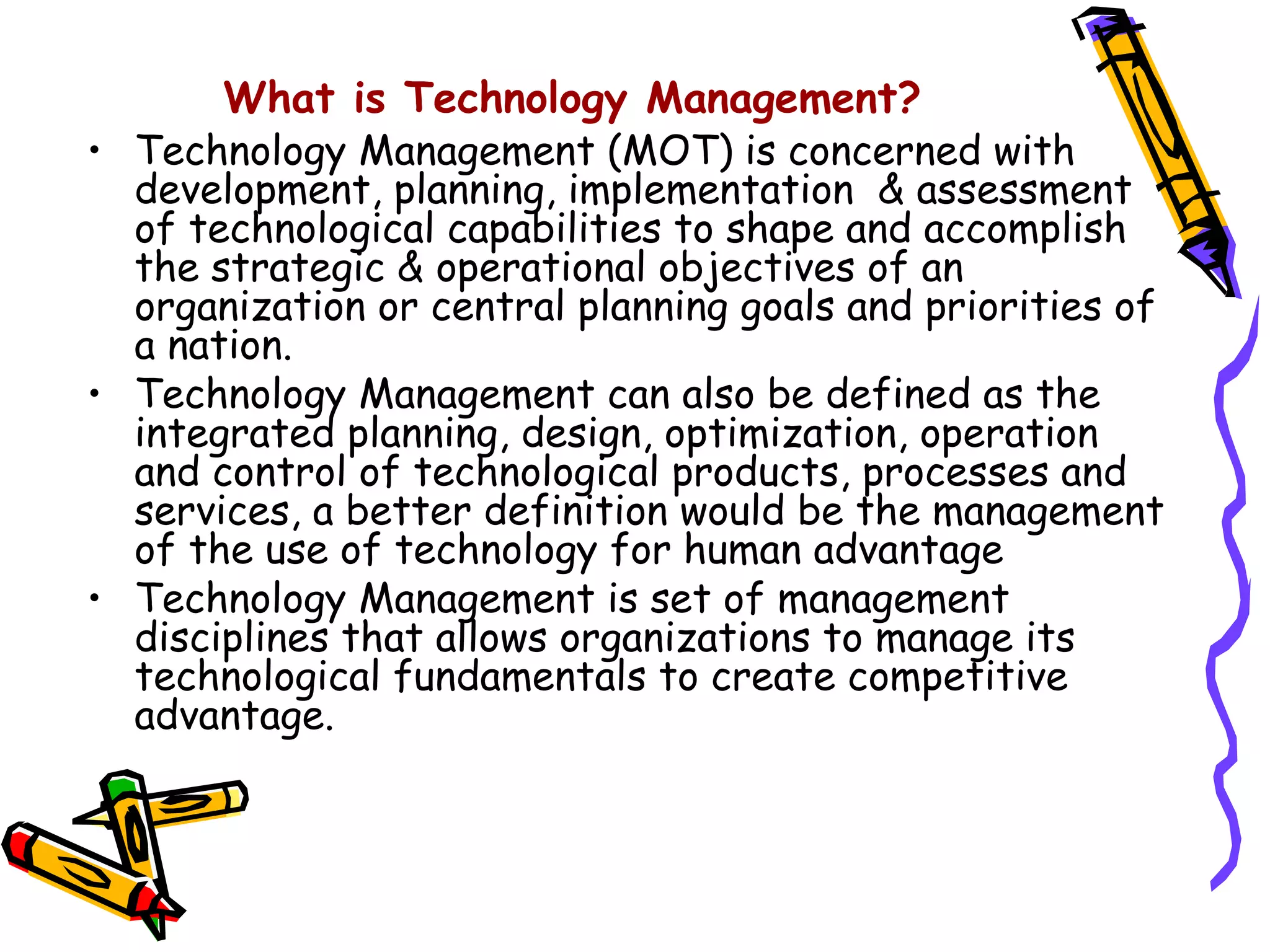 Technology management | PPT
