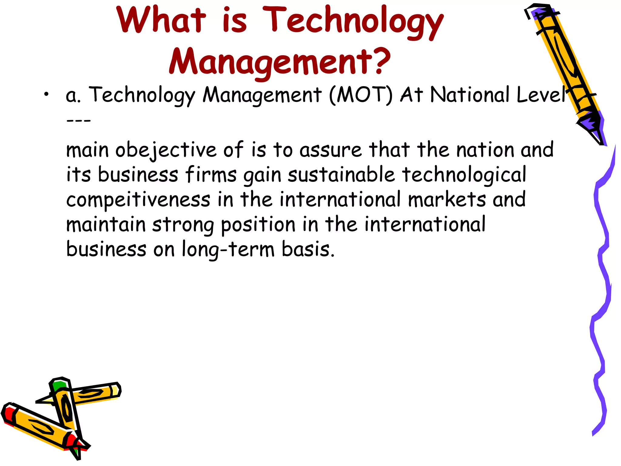 Technology management | PPT