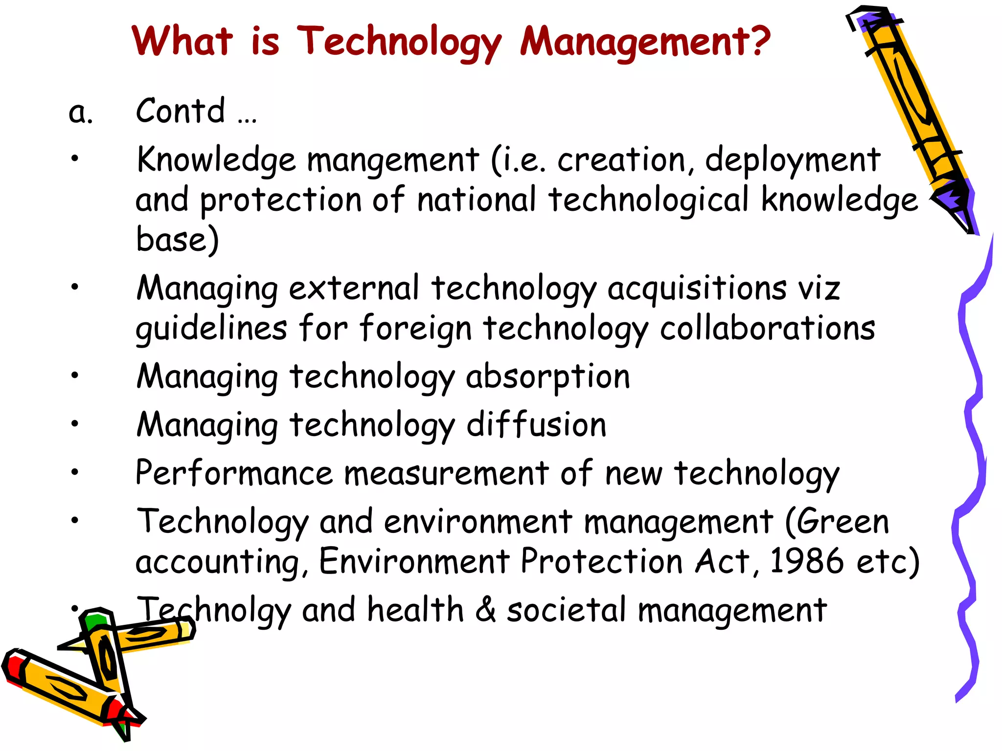 Technology management | PPT