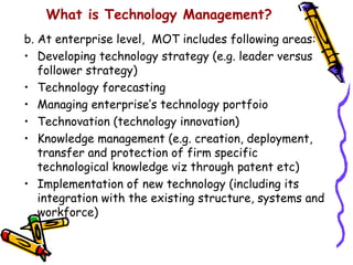 Technology management | PPT