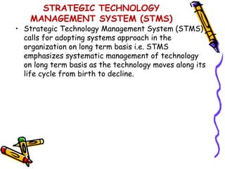 Technology management | PPT