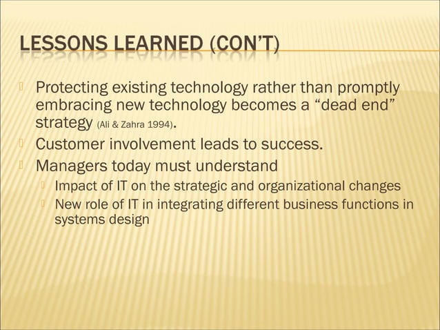 Technology management | PPT